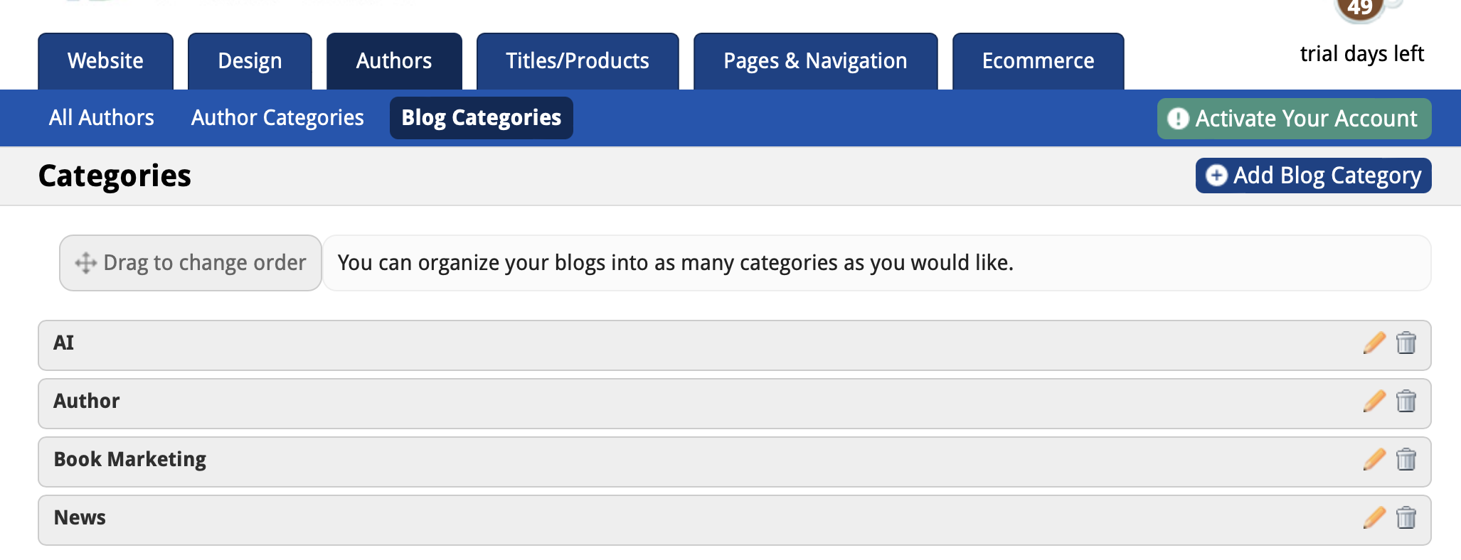 Create Blog Categories - Pub Site Help Create Blog Categories - Pub Site Help